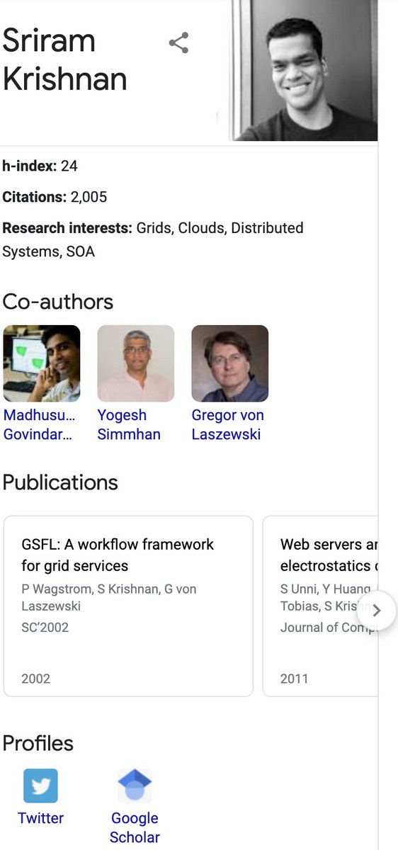 shreeganesh ramanan on Twitter: "My next paper : ‘“Sriram Krishnan”s as an adversarial attack on ...