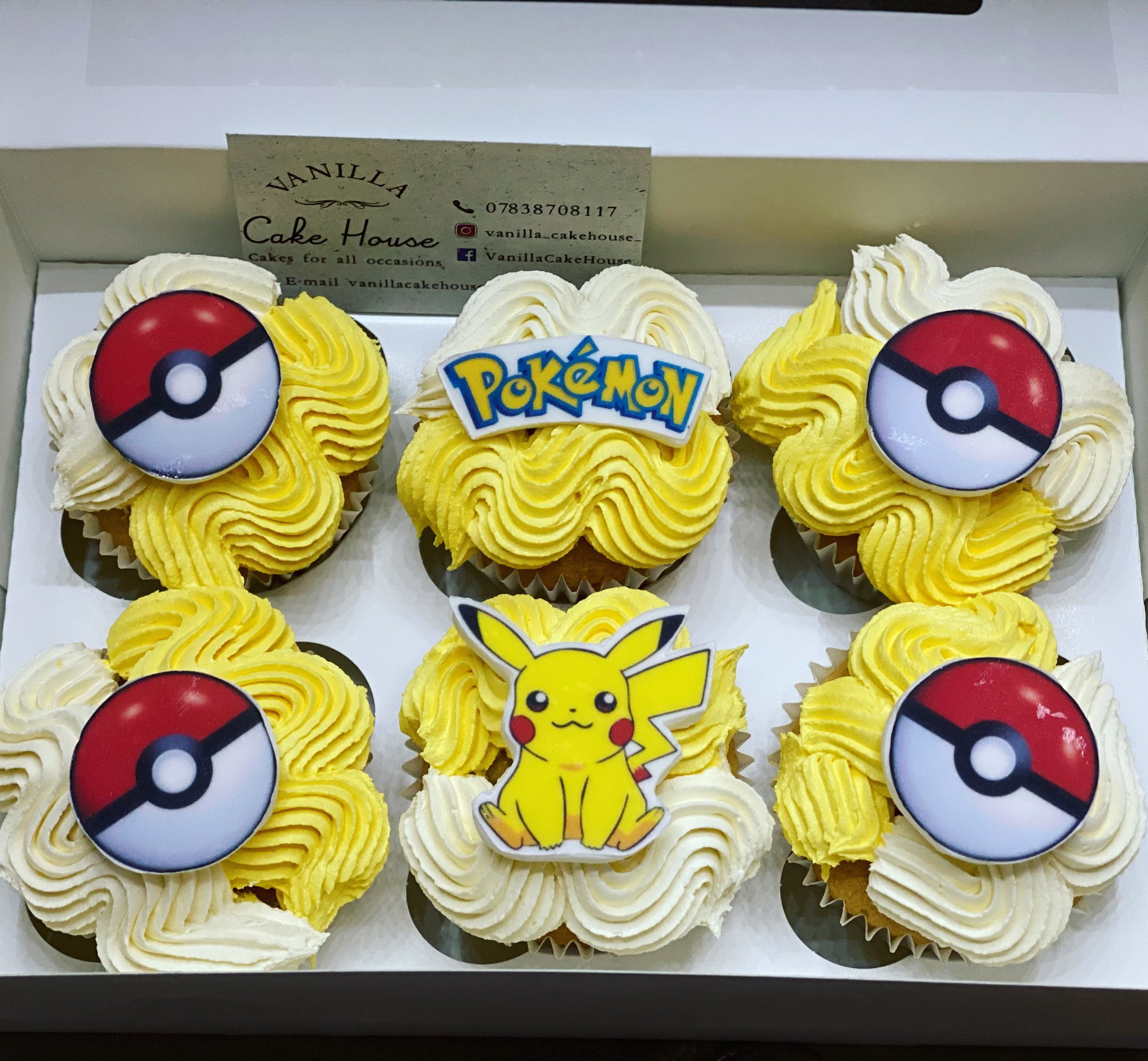 Pikachu Cupcakes
