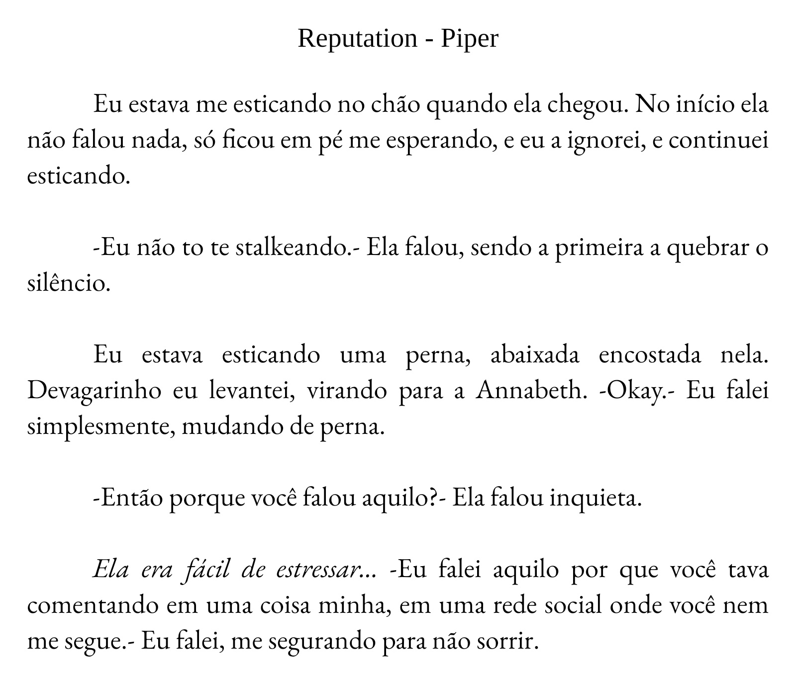 Piper Mclean Au Percabeth ๐ฆ On Twitter 22 Pov Piper ๐ต๐ข๐ก ๐ผ ๐๐๐ก ๐ ๐๐๐๐ก๐๐ ๐ผ ๐๐๐ก โ๐๐๐๐๐ ๐๐ ๐กโ๐