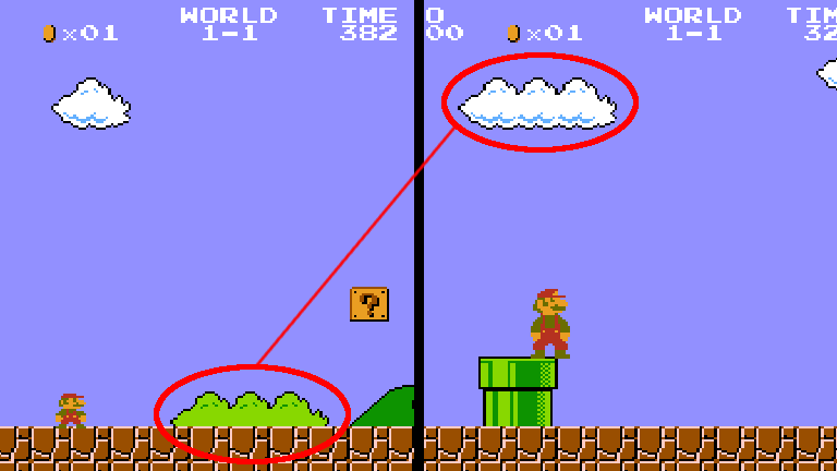 Mario Clouds