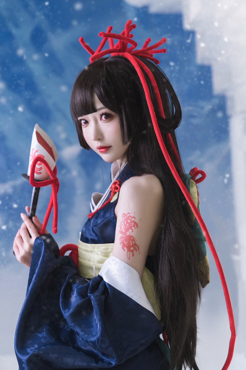 南宫(@nangongOVO ):#阴阳师 #cosplay 彼岸花：@--南宫 @nangongOVO 摄影：@大夫_Photography