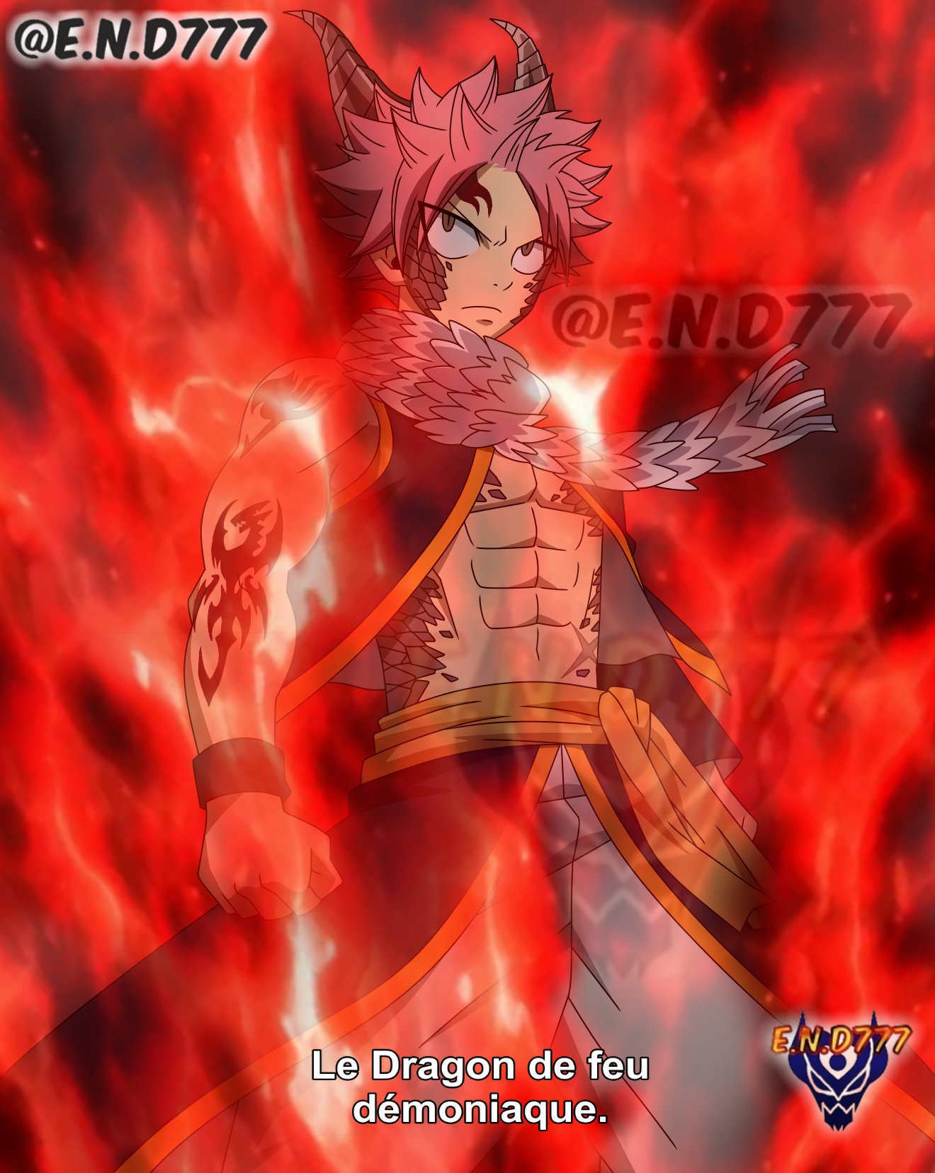 Natsu Dragneel Dragon Mode
