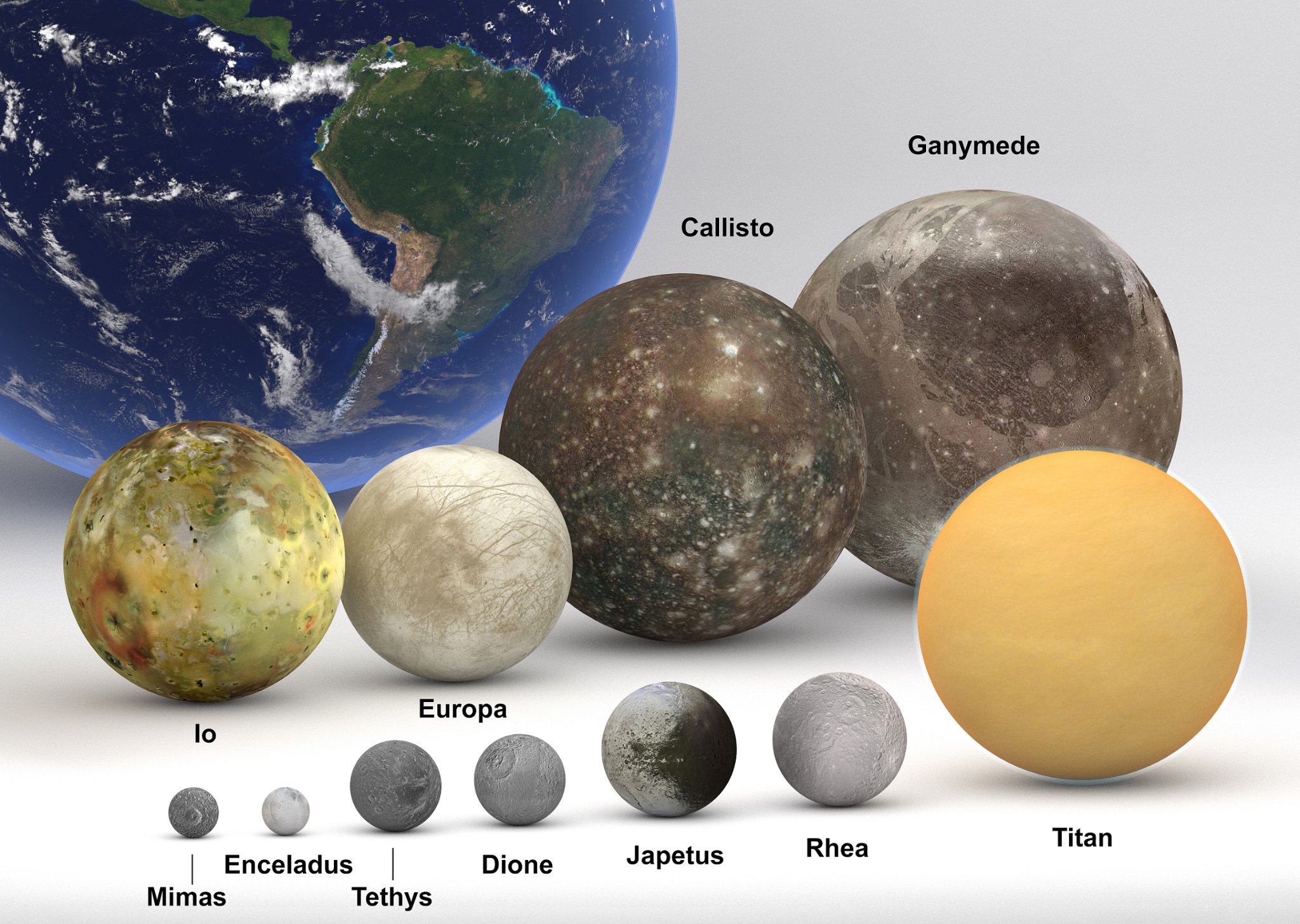 Earth Moon Size Comparison