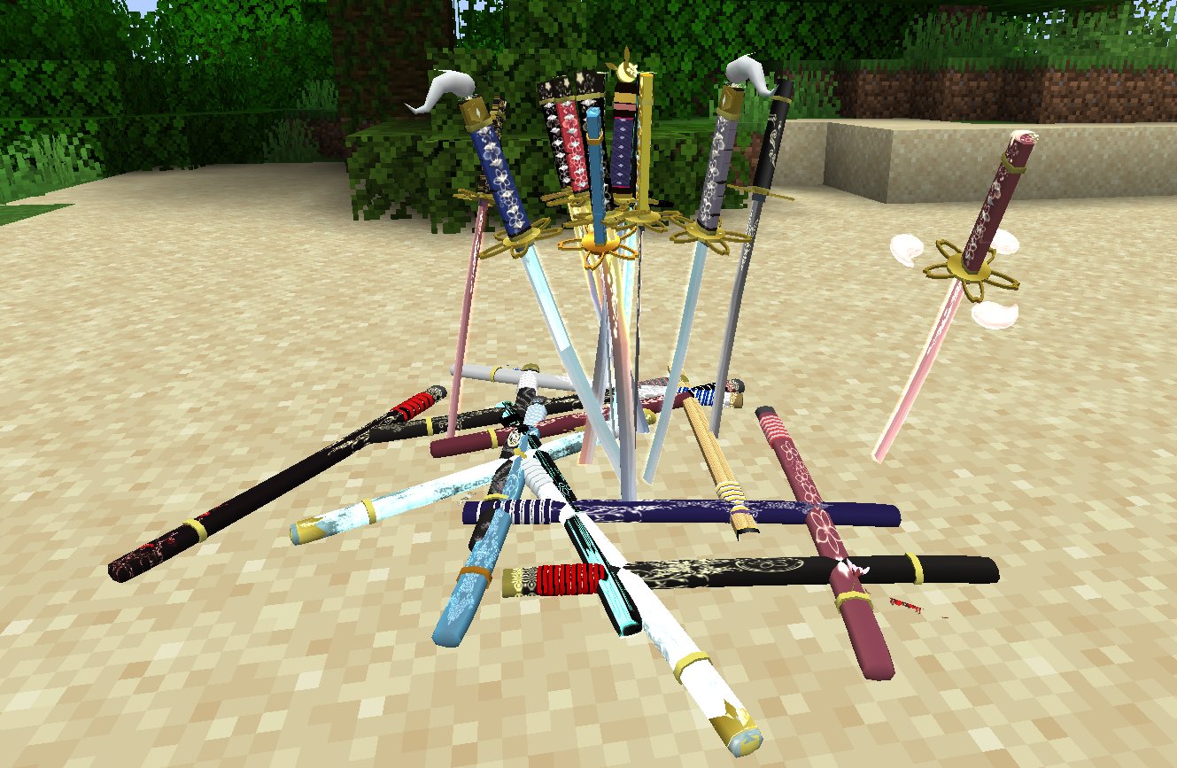 Overview Slashblade Japanese Addon Pack Mods