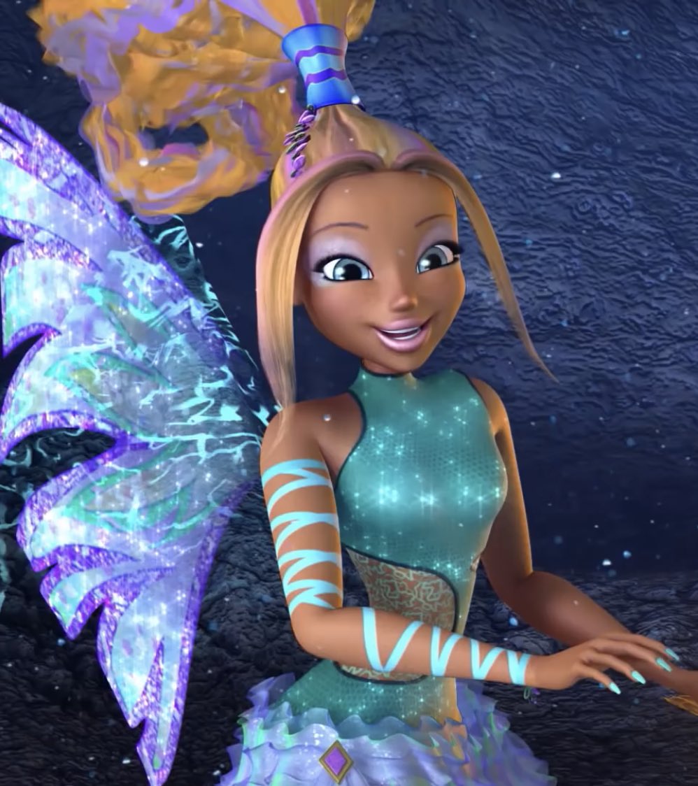 Winx Club Sirenix Transformation Background