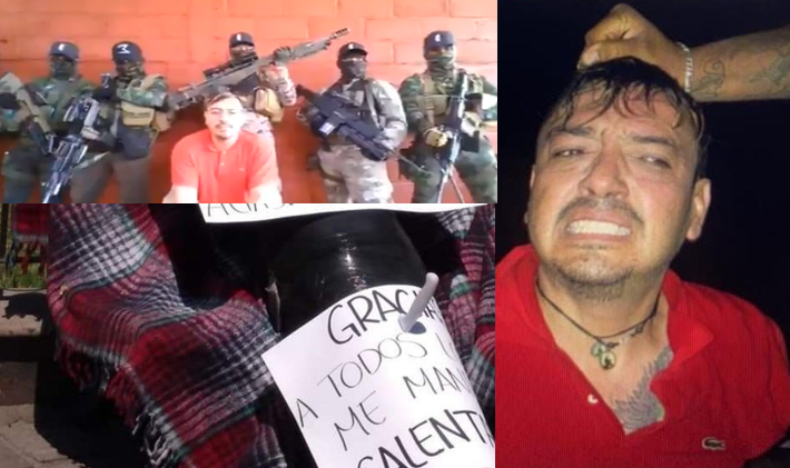 Fotos; Aparece en Tlaquepaque con Narcomensajes clavados el cuerpo de ...