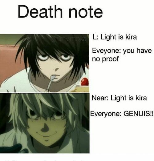 Anime Memes Death Note