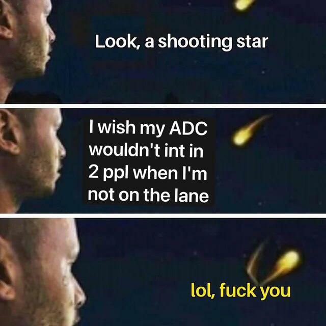 League Of Legends Support Meme