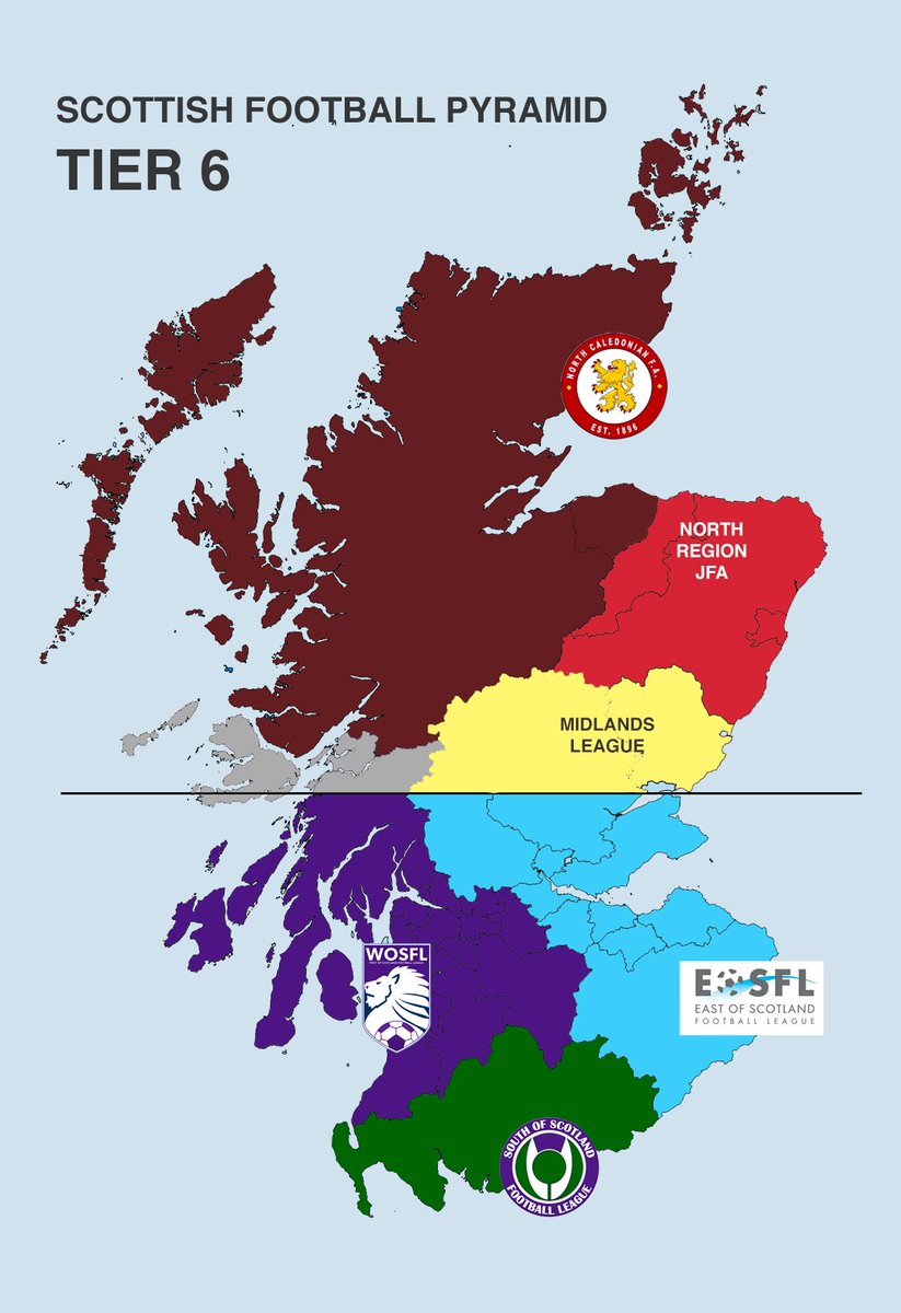 Scottish Premier League Map