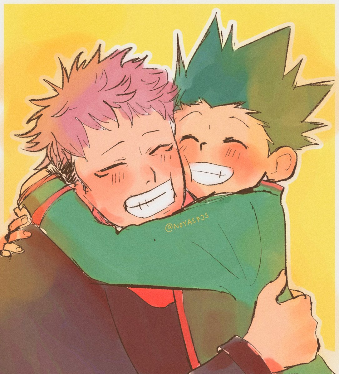 「Here, have some jjk wips ️ 」pj's art ️の漫画