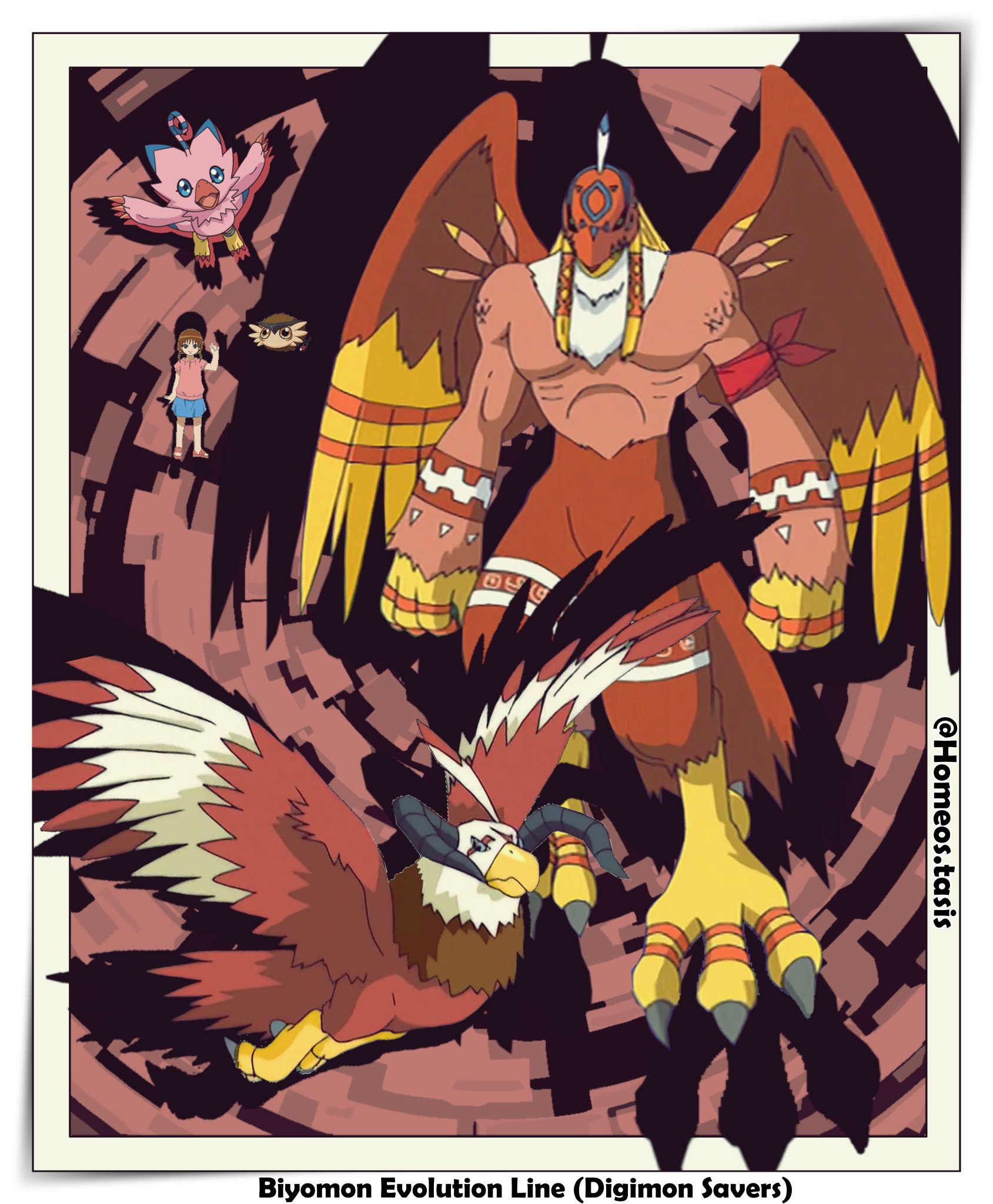 Biyomon Digivolution