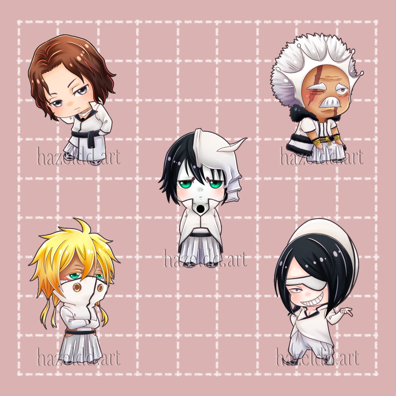 Bleach Characters Chibi Espada