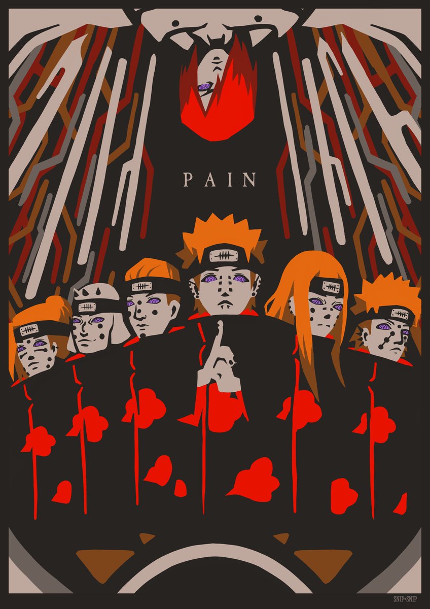 NARUTO「??? #Naruto #Pain #ナルト 」|SNIP SNIP @JWCoruña/FiczoneZC22のイラスト
