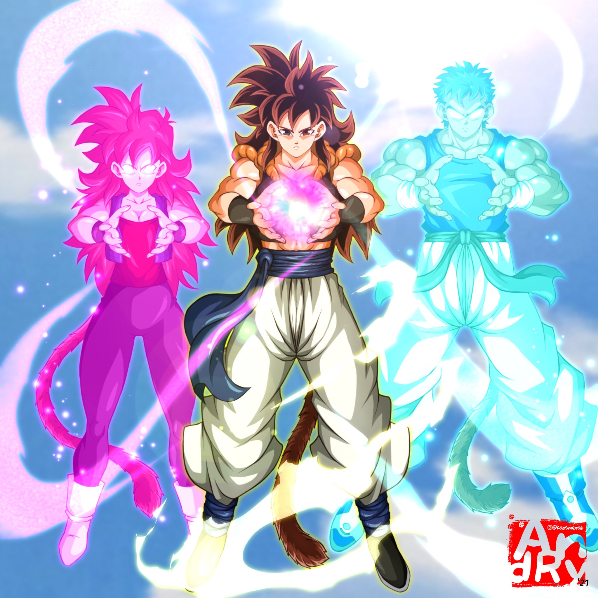 Gohan And Broly Fusion