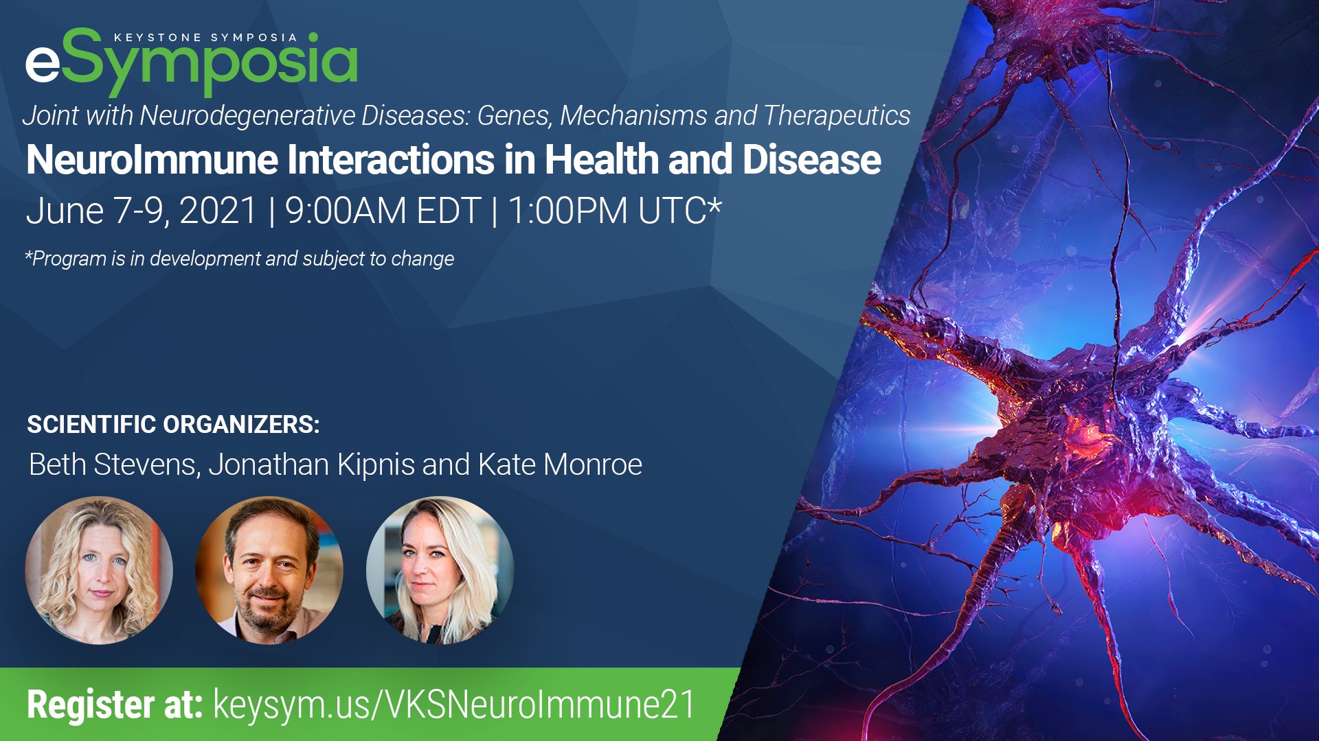 Jonathan Godbout on Twitter: "Join me in June for @KeystoneSymp virtual #eSymposia, #NeuroImmune ...