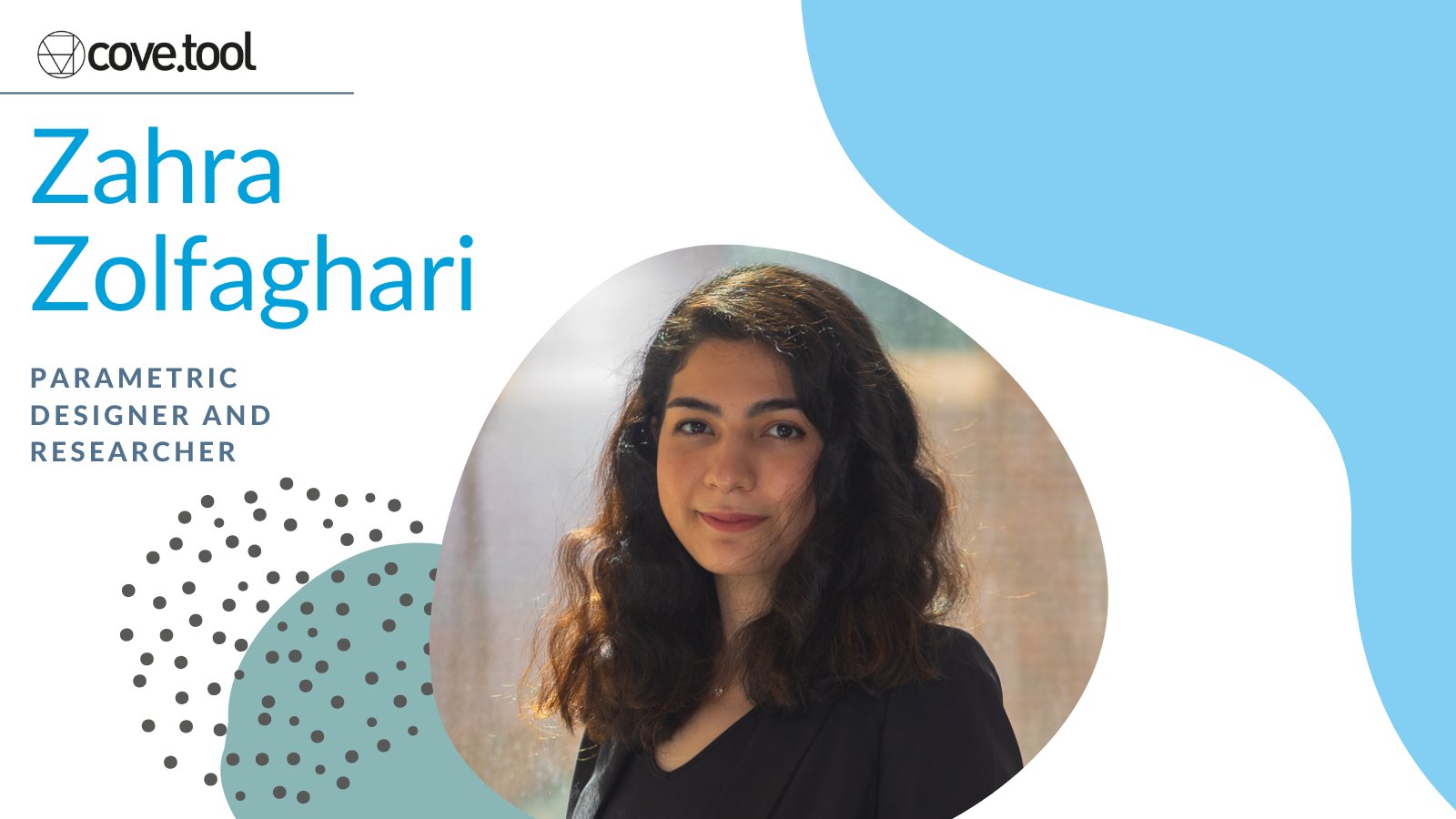 cove.tool on Twitter: "Zahra Zolfaghari is a parametric designer & researcher focused on # ...