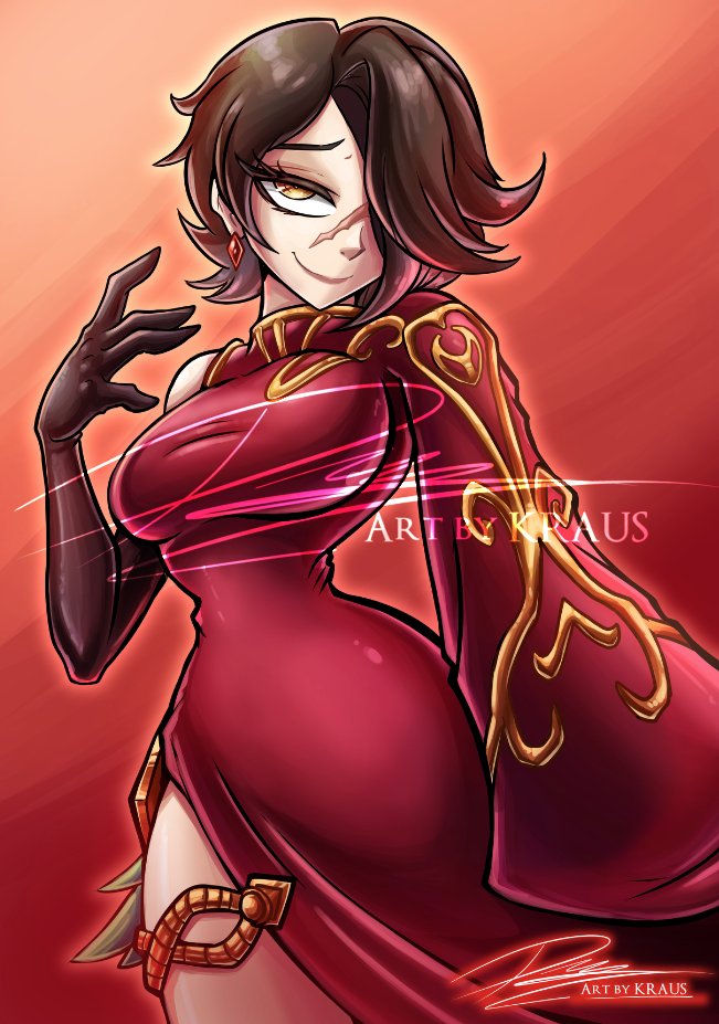Kraus Arts Commission Open On Twitter Cinder Fall From Rwby Commission For Swagcompton98