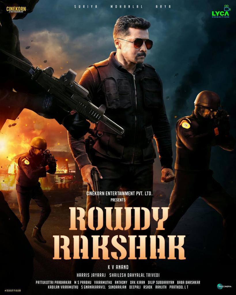 Surya New Movie Rowdy Stills