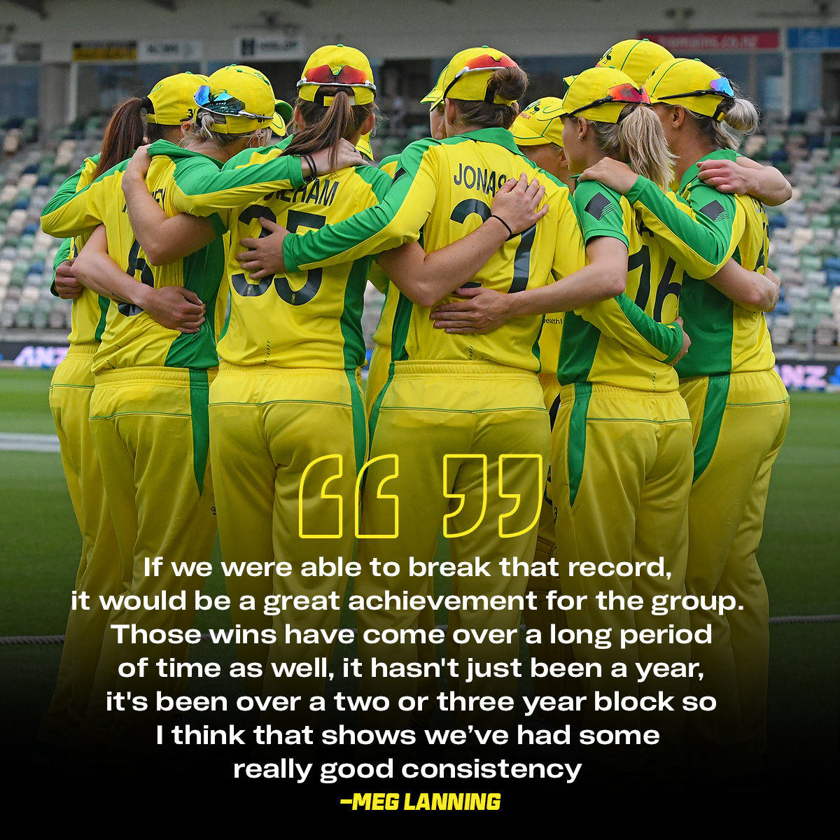 Cricket Achievement Quotes