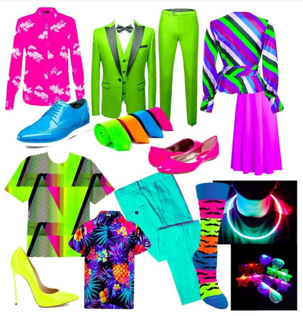 Neon Party Outfits For Men