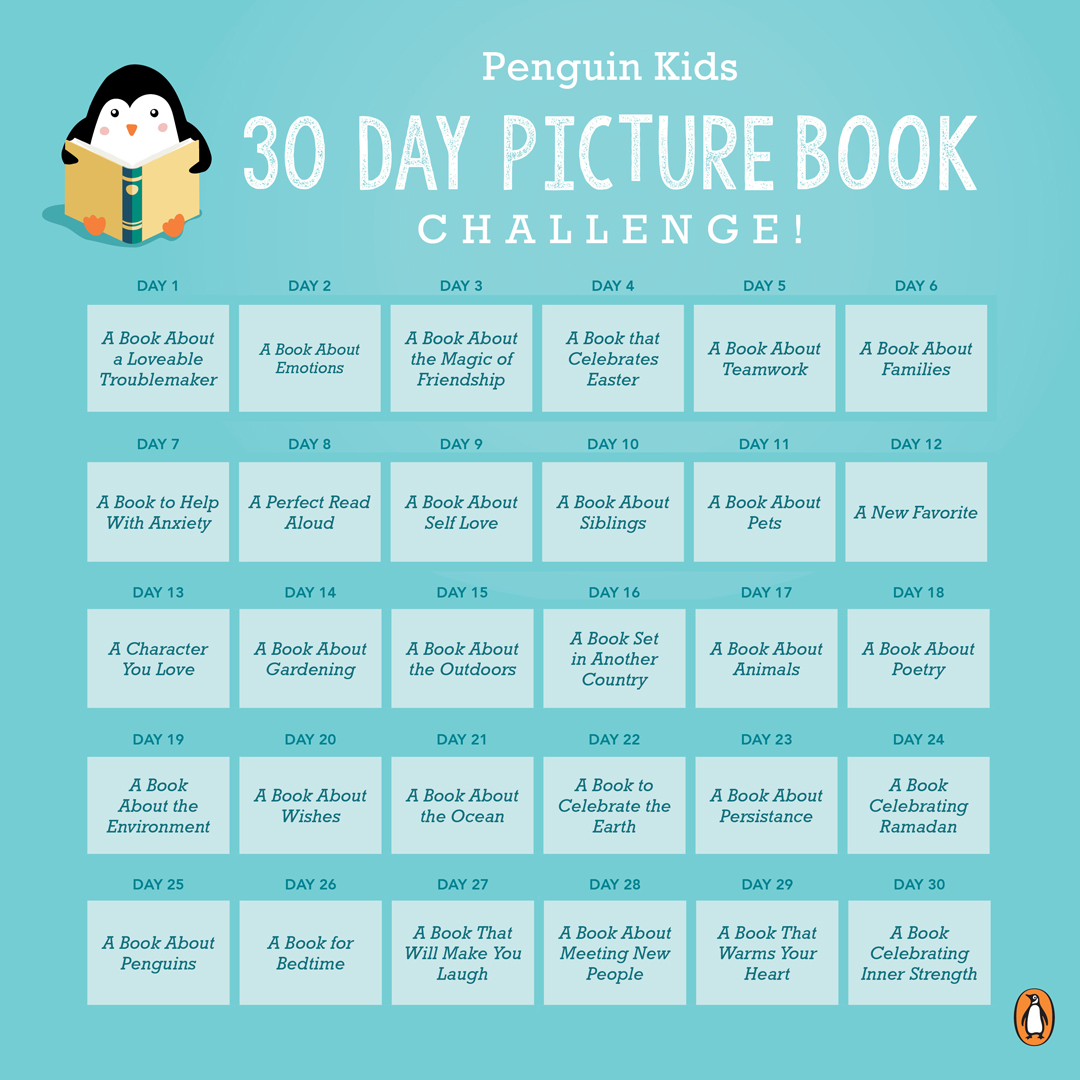 Penguin Kids on Twitter: "Did someone say... 👀 PICTURE BOOK CHALLENGE ...