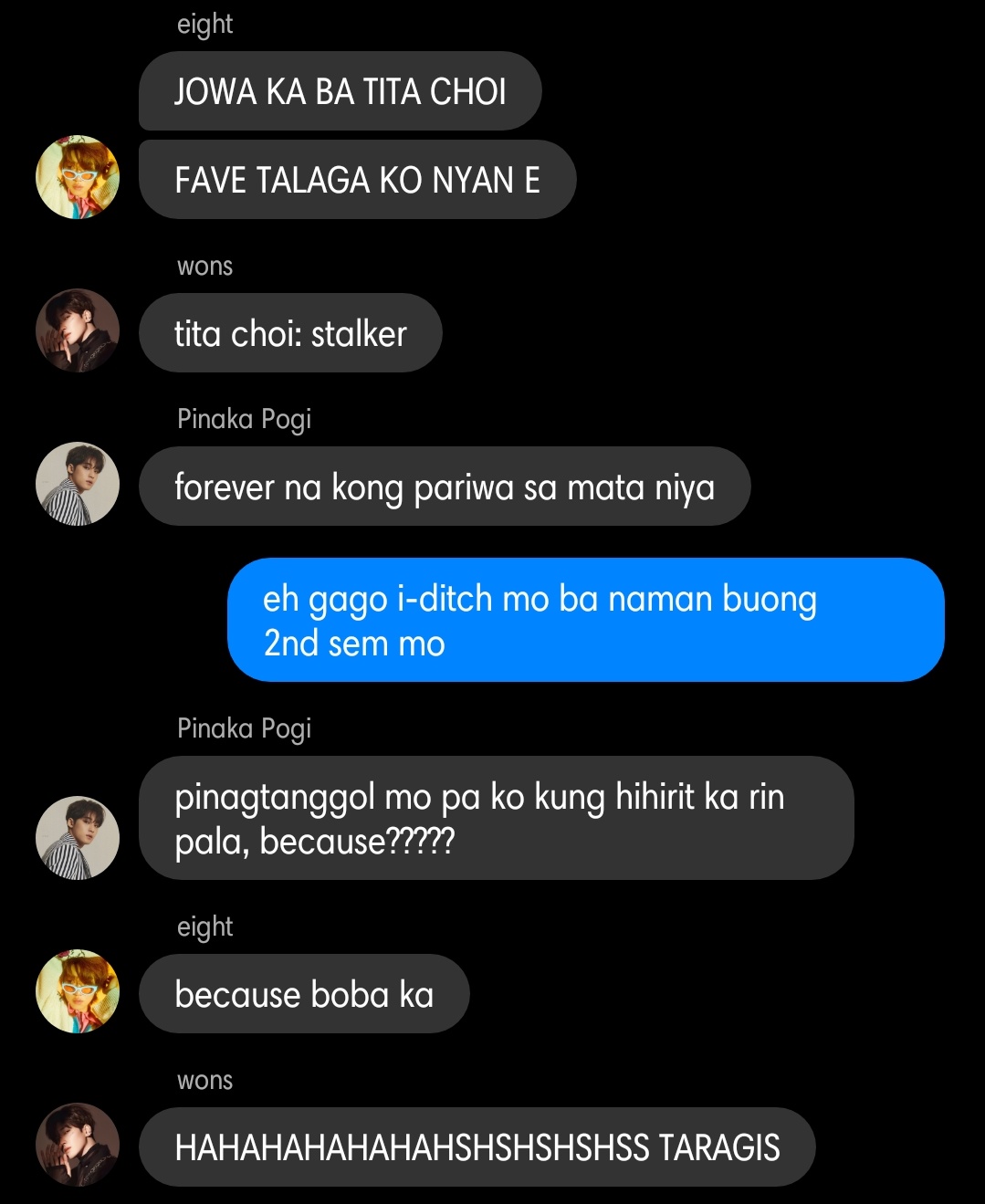 juls ⨟ jeongcheol au 📌 on Twitter: "#15. tita choi: stalker + wonu best boy 👼🏻…