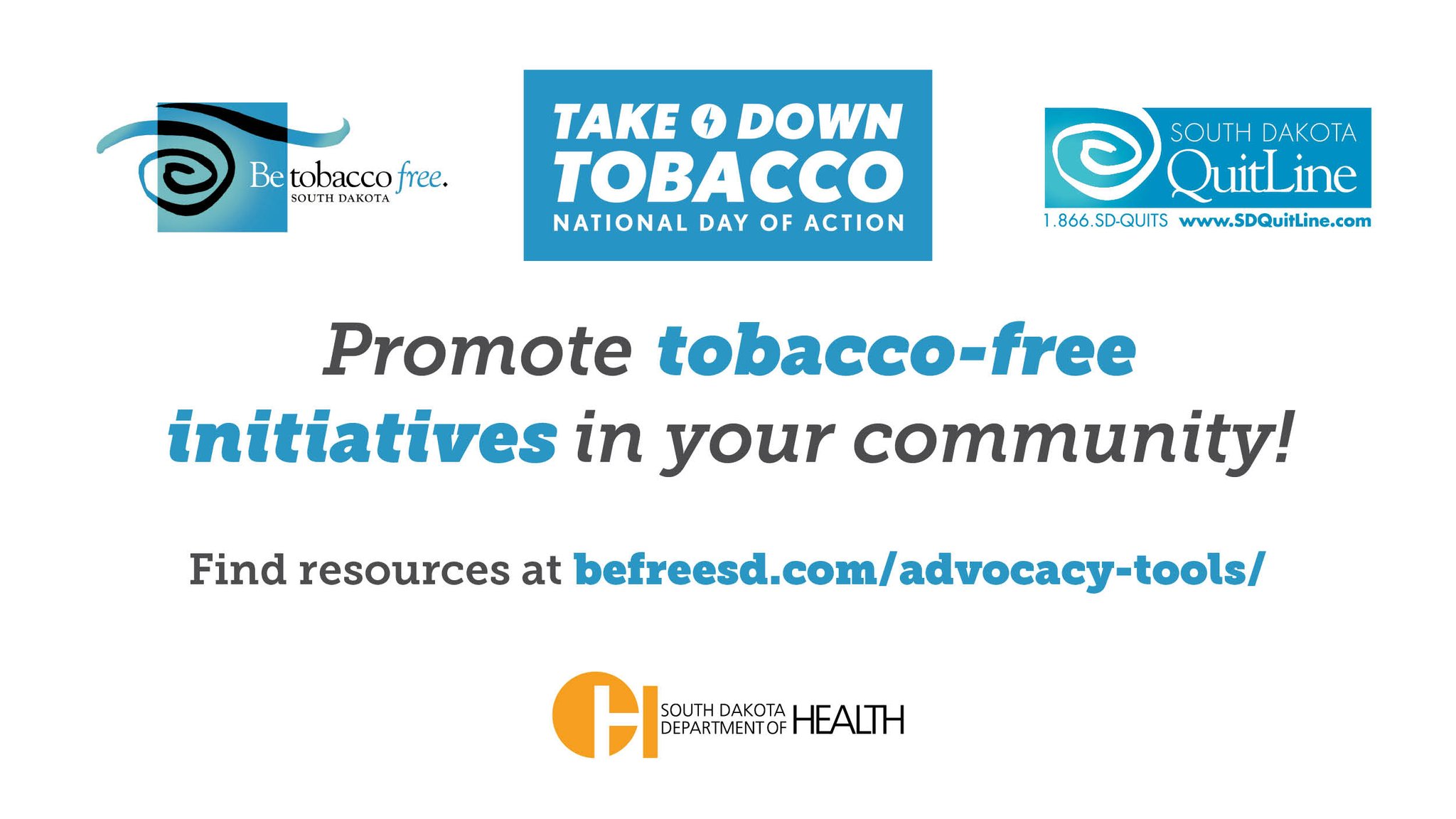 Department of Health on Twitter: "The #SouthDakota #Tobacco Control Program (TCP) and our ...