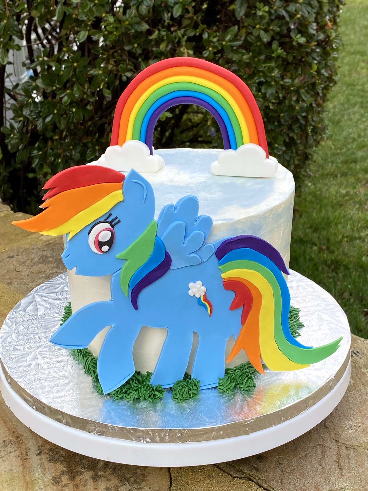 My Little Pony Cupcake Cake