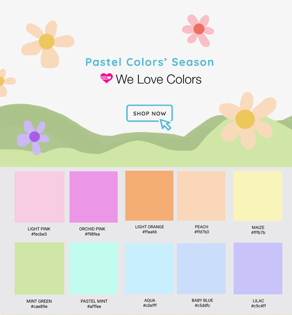 Pastel Colors Names