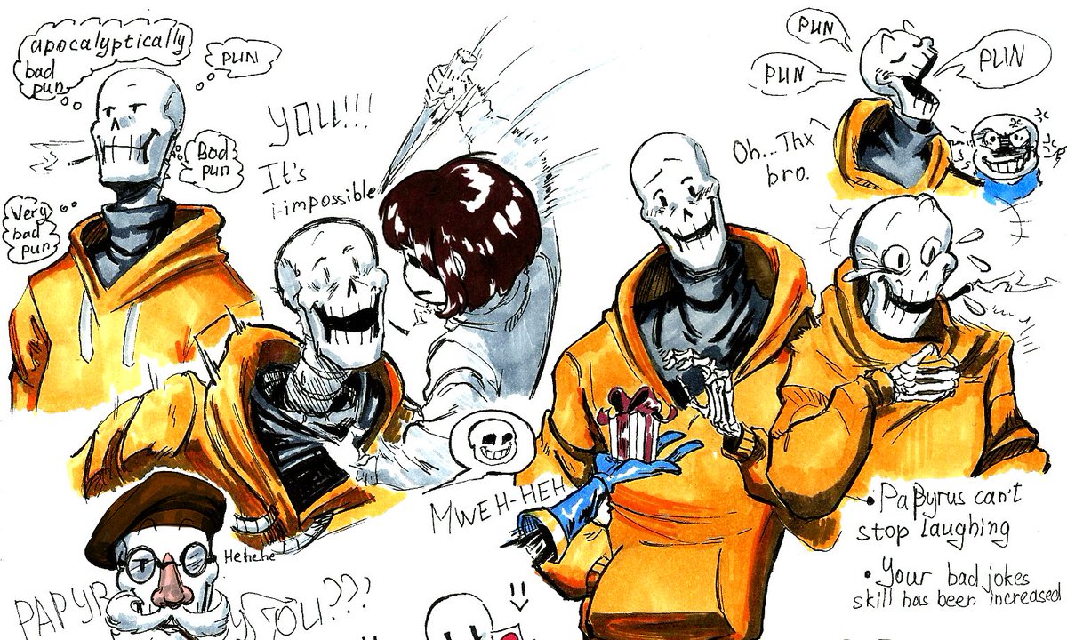 Underswap papyrus x chara - buyerspola