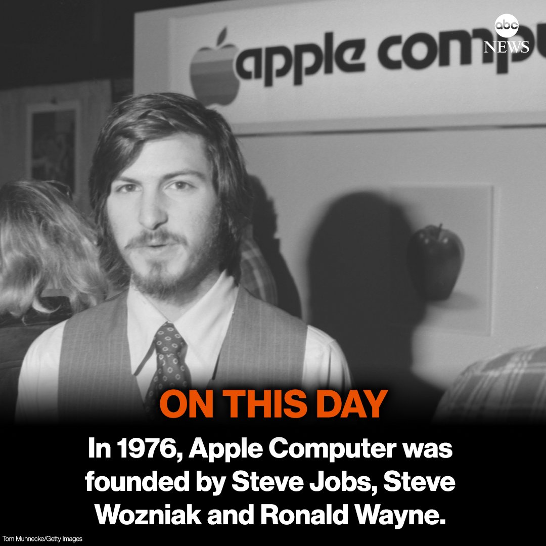 Steve Wozniak And Steve Jobs And Ronald Wayne