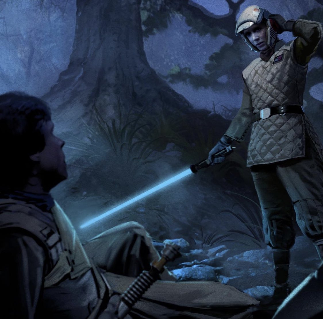 Star Wars Episode 7 Luke Skywalker Concept Art