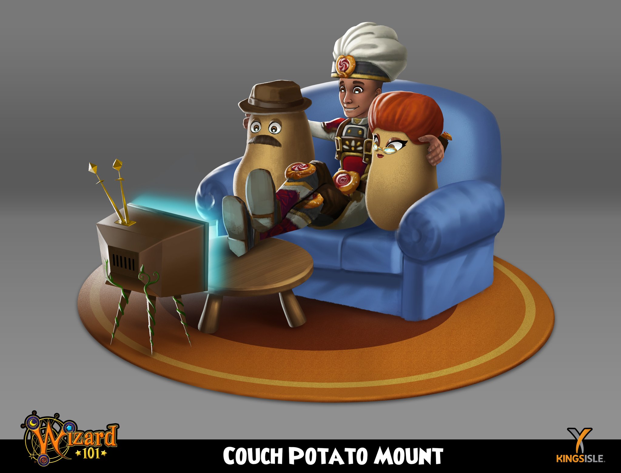Couch Potato Icon