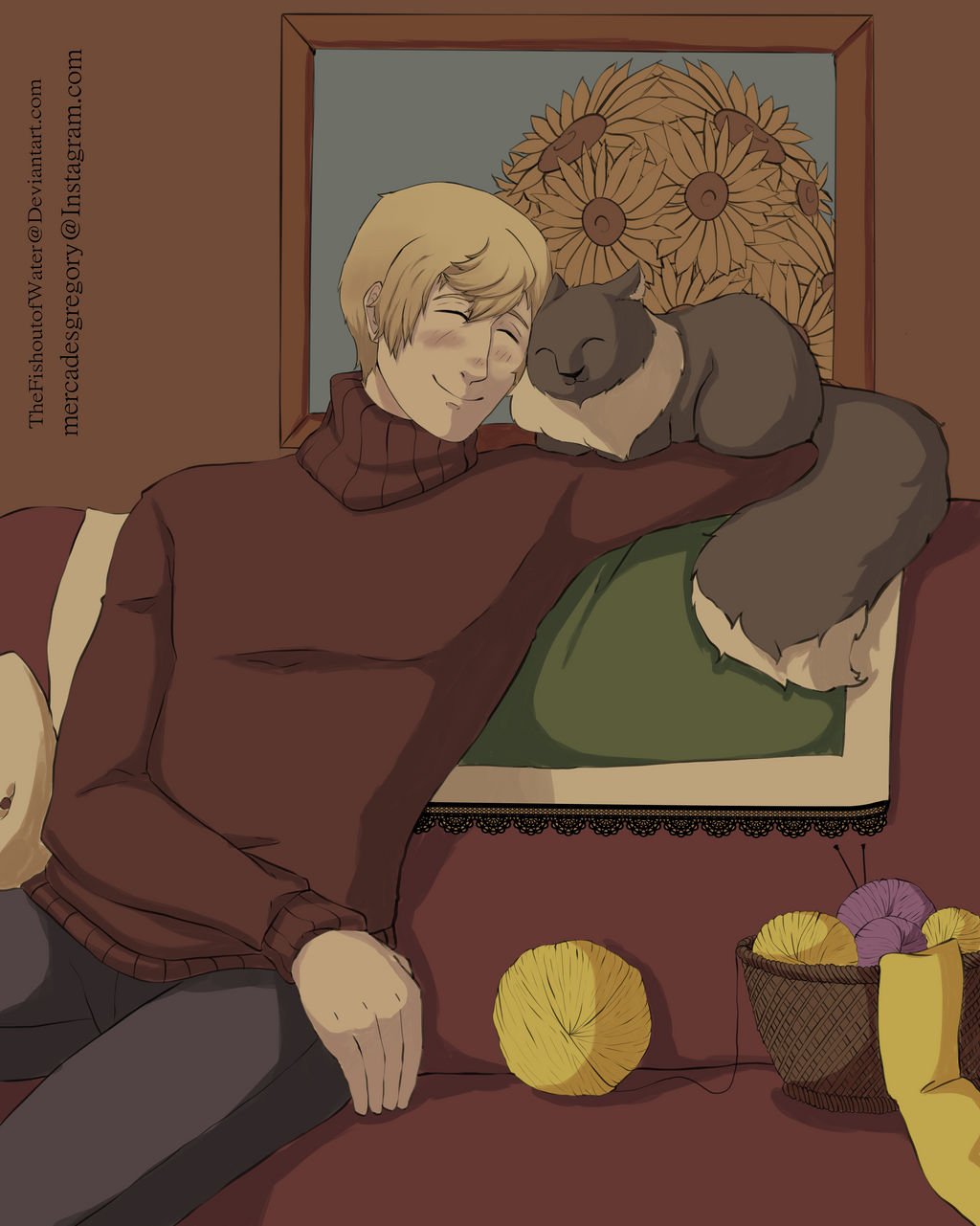 Hetalia Russia Cat Koshka // Russia Cat // Nekotalia