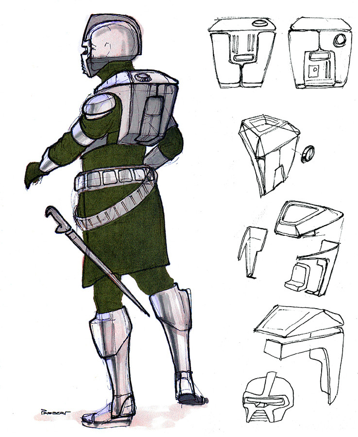 Cylon Concept Art