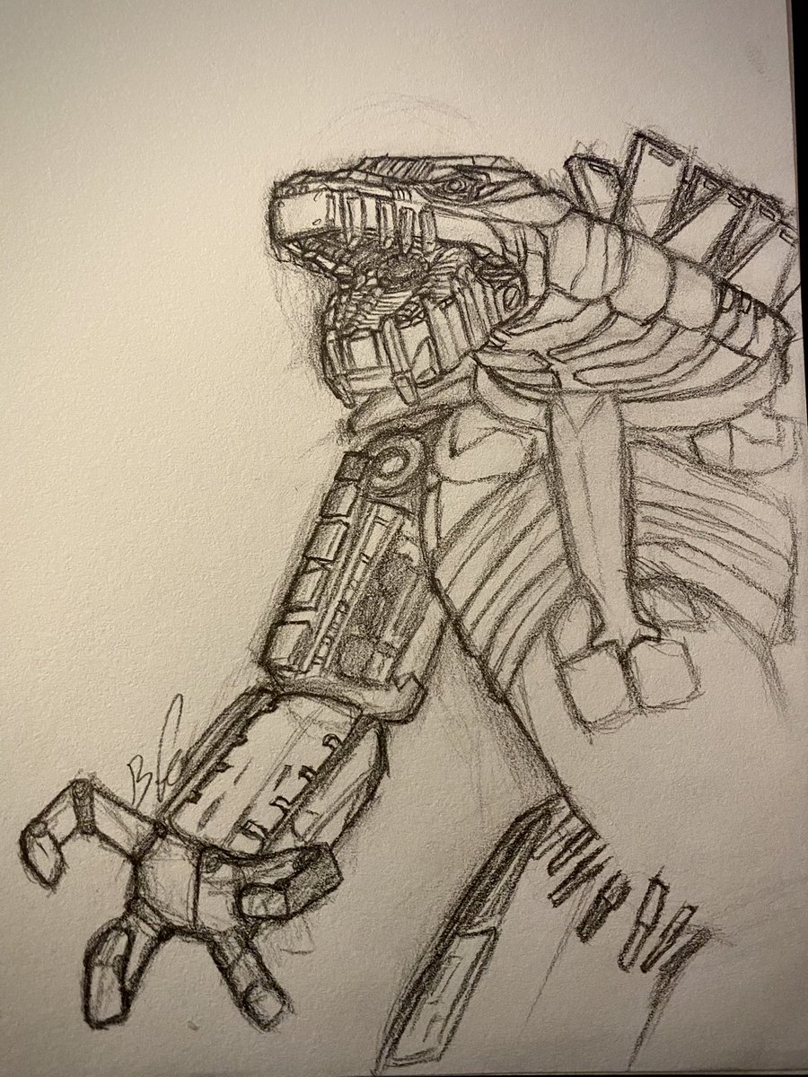 Mechagodzilla 2021 Drawing