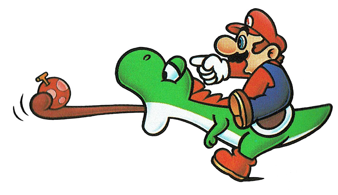 Mario And Yoshi Drawings