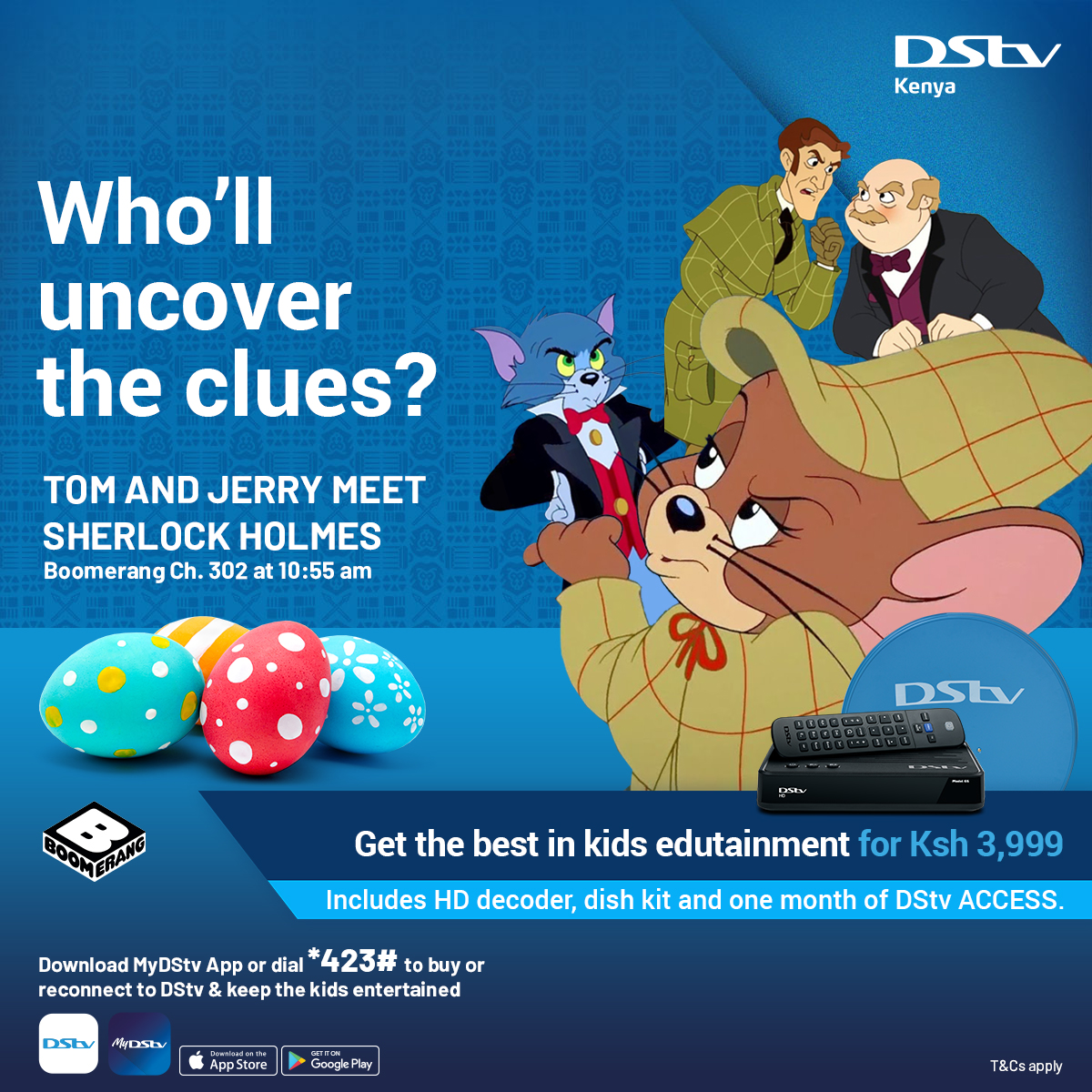 Tom And Jerry Meet Sherlock Holmes Poster