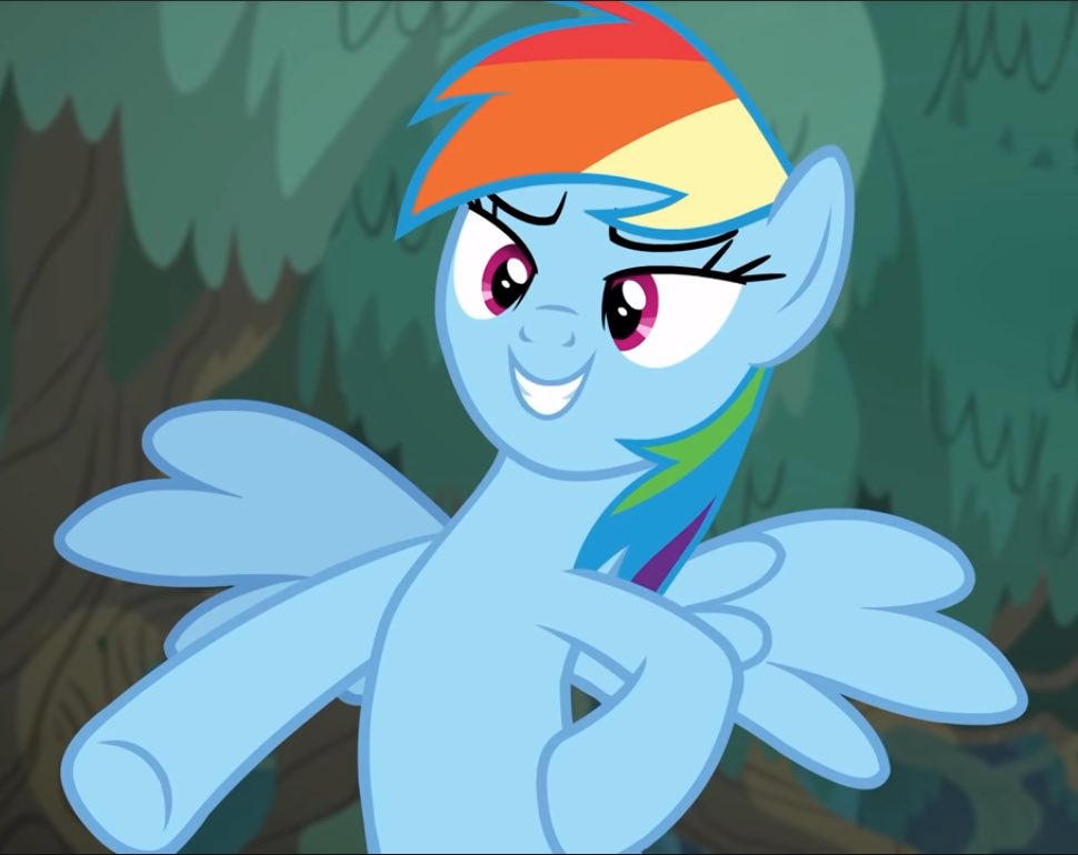 Rainbow Dash Flank