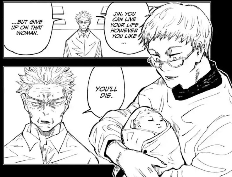 「YUJI LOOKS SO MUCH LIKE HIS DAD 」JUJUTSU KAISEN SUPREMACYの漫画