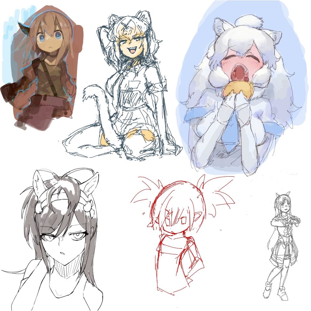 「絵チャなう! (4人が参加中) https://t.co/v78iVPRete #MagicalDraw 」あばの漫画