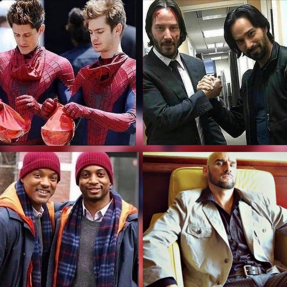 Stunt Doubles And Actors