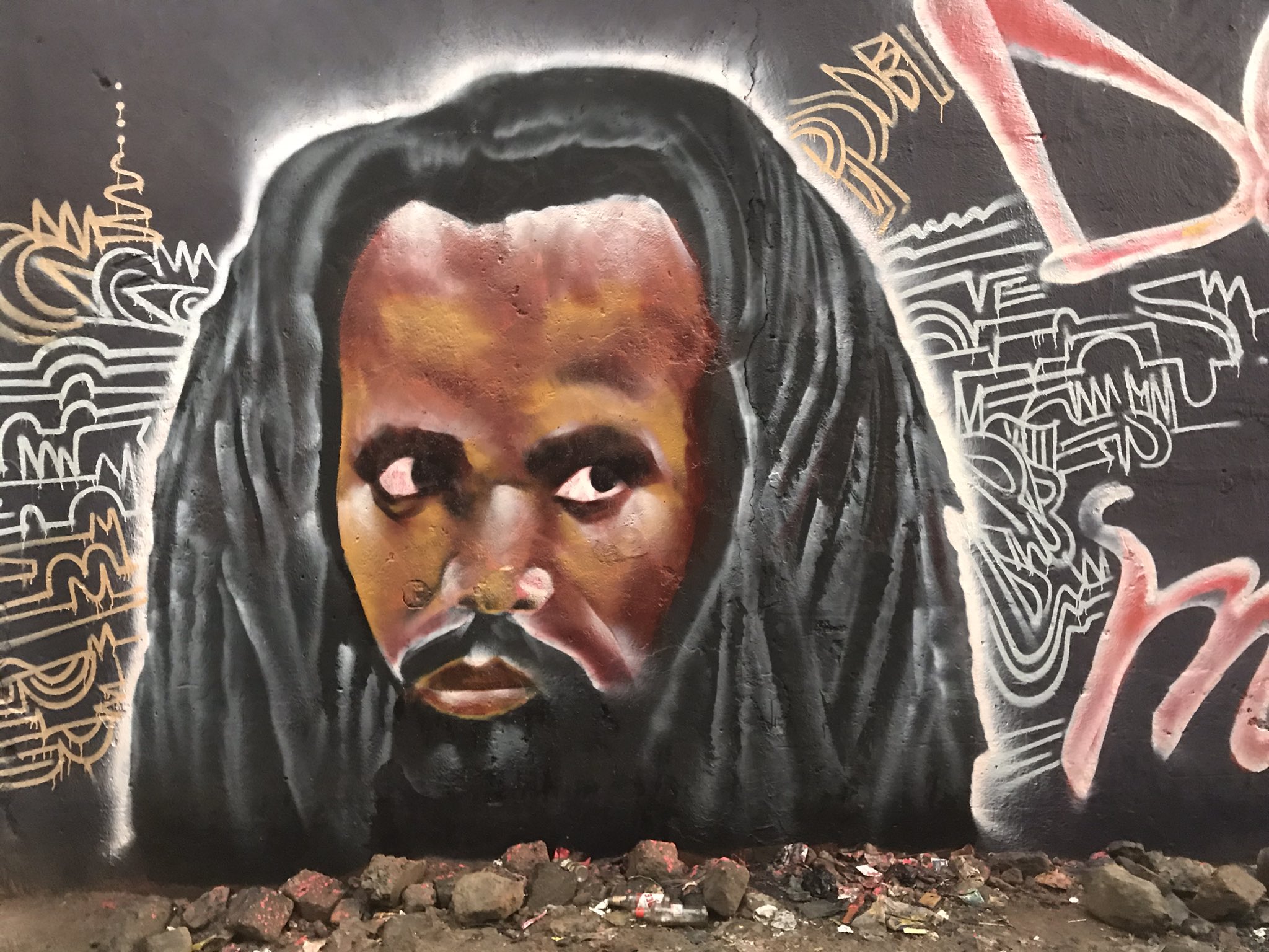 Rasta Graffiti Wallpaper