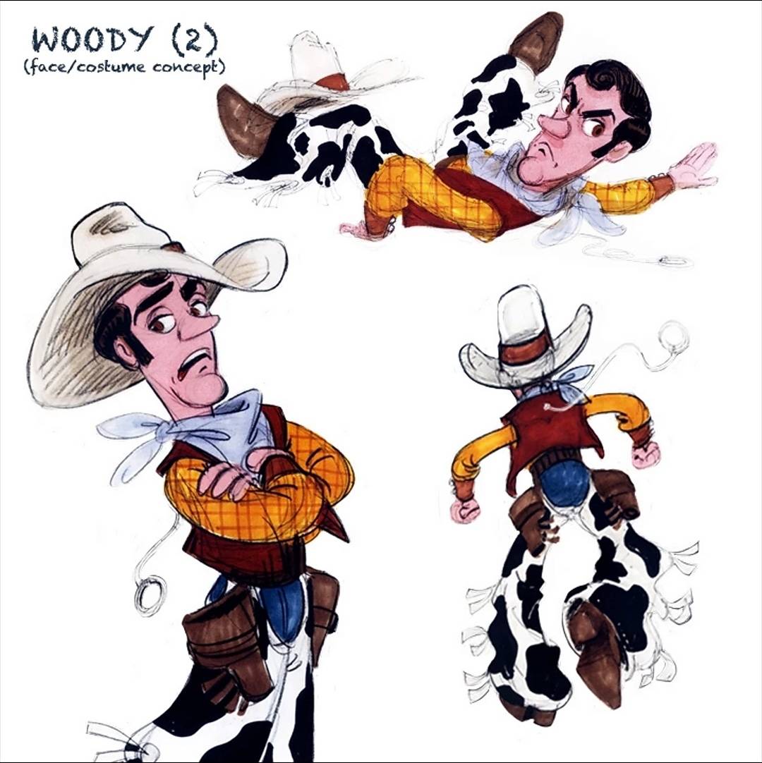 Toy Story At 20: See Pixar Concept Art For Buzz And Woody, 57% OFF