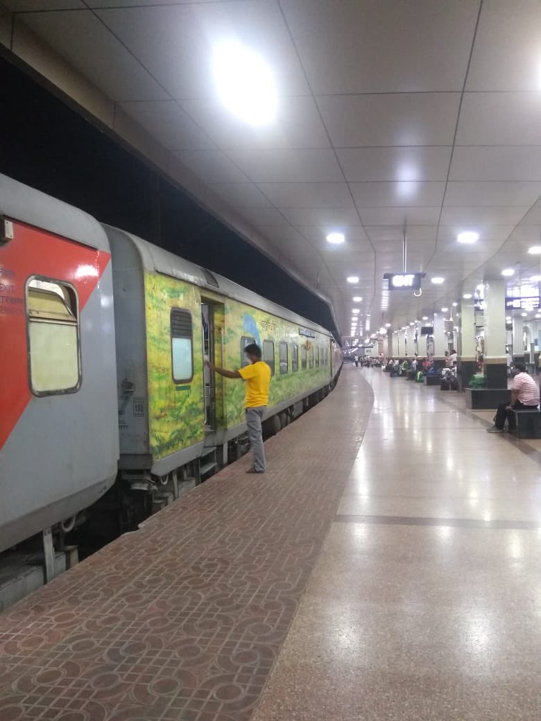 Train Station At Night