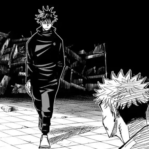 「megumi and yuji are finally reunited but i had a feeling yuj」JUJUTSU ...