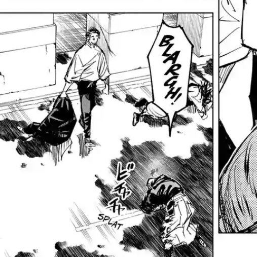 「do you think the reason choso wasn't in this chapter was bc 」JUJUTSU ...