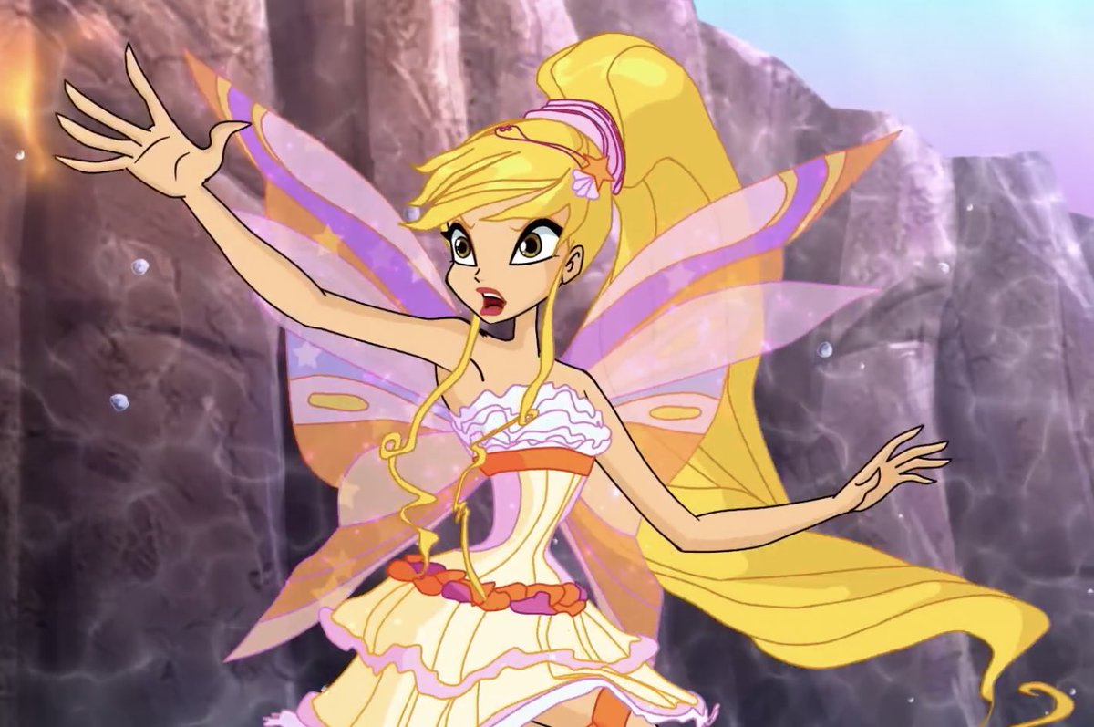 Winx Club Stella Harmonix Transformation