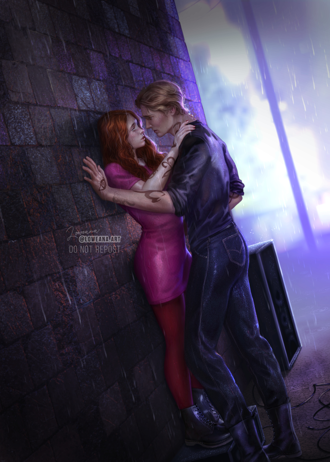 Jace And Clary Kiss Fan Art