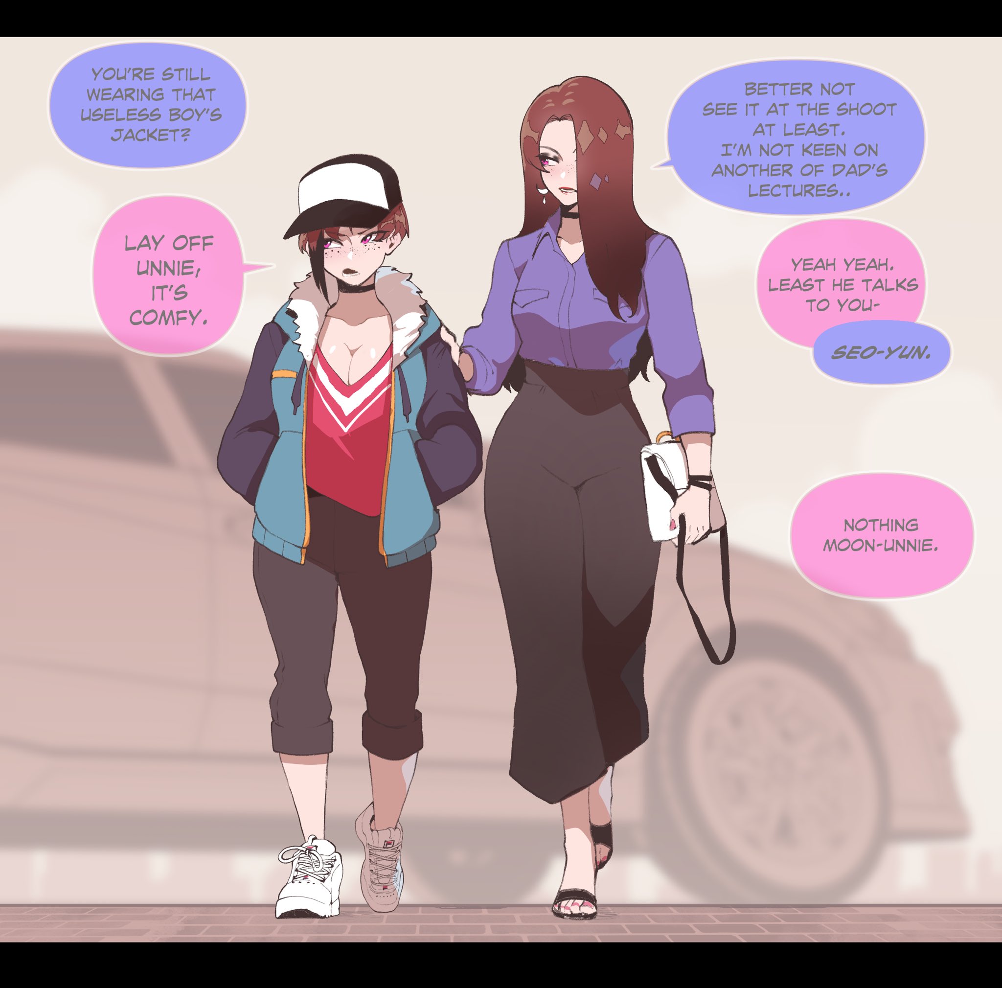 Nyantcha On Twitter Been A Hot Minute Since I Drew Seo Yuns Older Sis So Guess Where My
